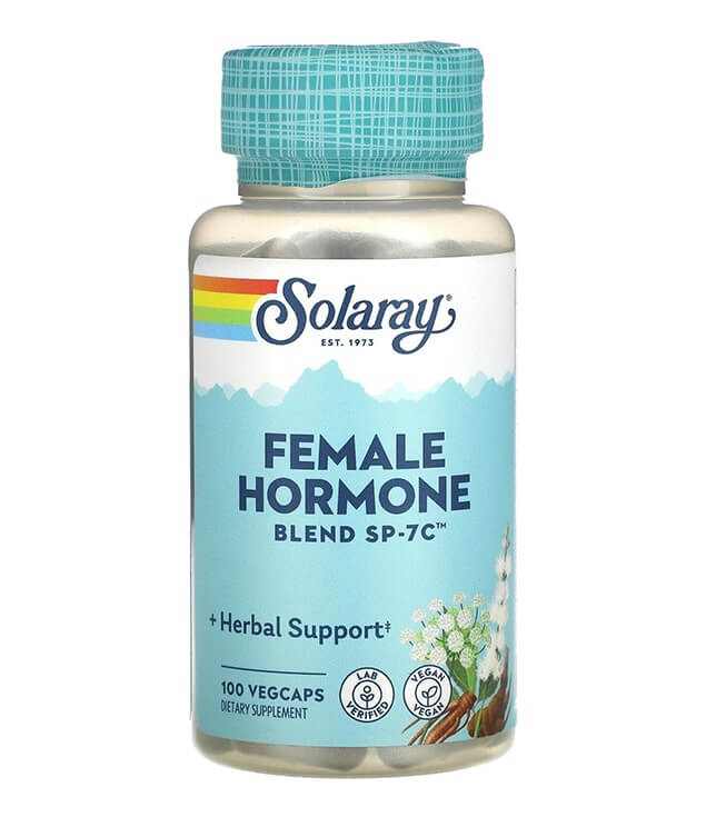 PALMARYA - SOLARAY | FEMALE HORMONE BLEND SP-7C HERBAL SUPPORT VEGCAPS